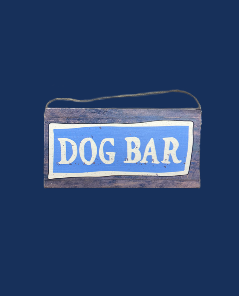 Dog Bar Twine Sign – Squire Shop